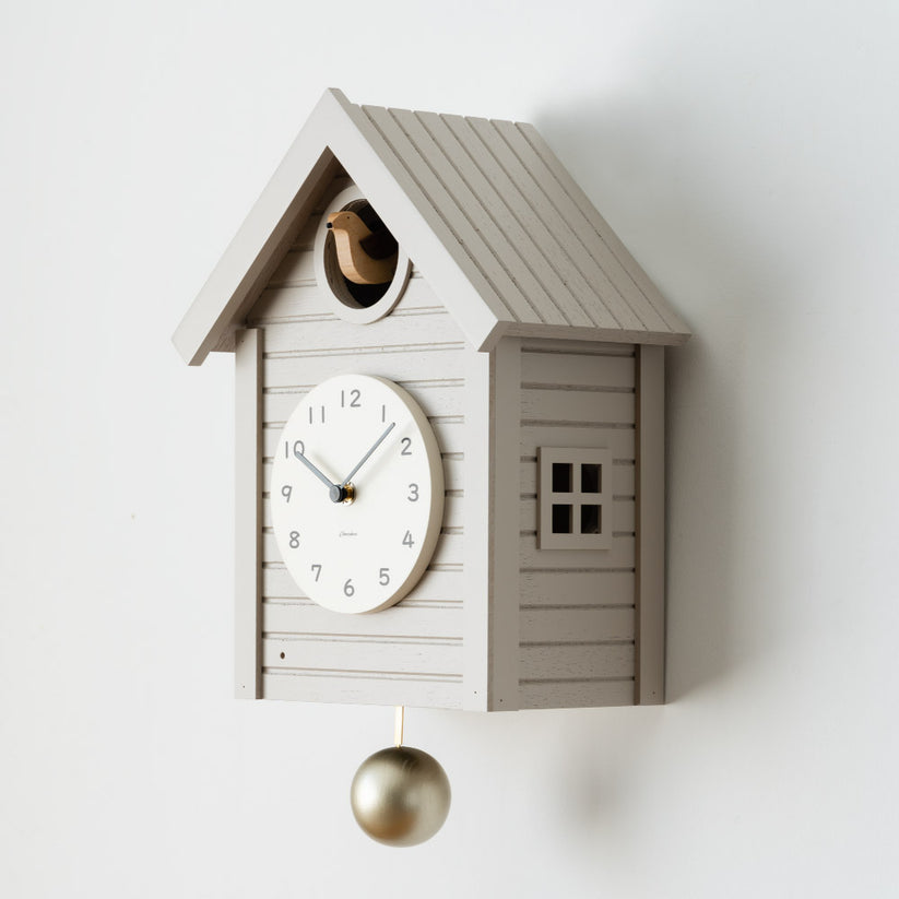 CHAMBRE Cuckoo CLOCK WARM GRAY CH-059GY シャンブル 壁掛け時計 – 東京ウォッチスタイル