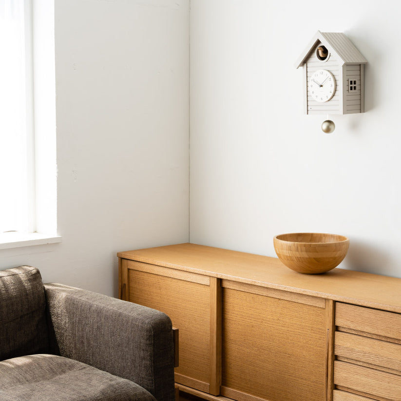 CHAMBRE Cuckoo CLOCK WARM GRAY CH-059GY シャンブル 壁掛け時計 – 東京ウォッチスタイル